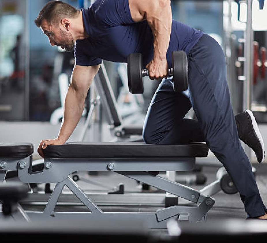 How to do the one arm dumbbell row?