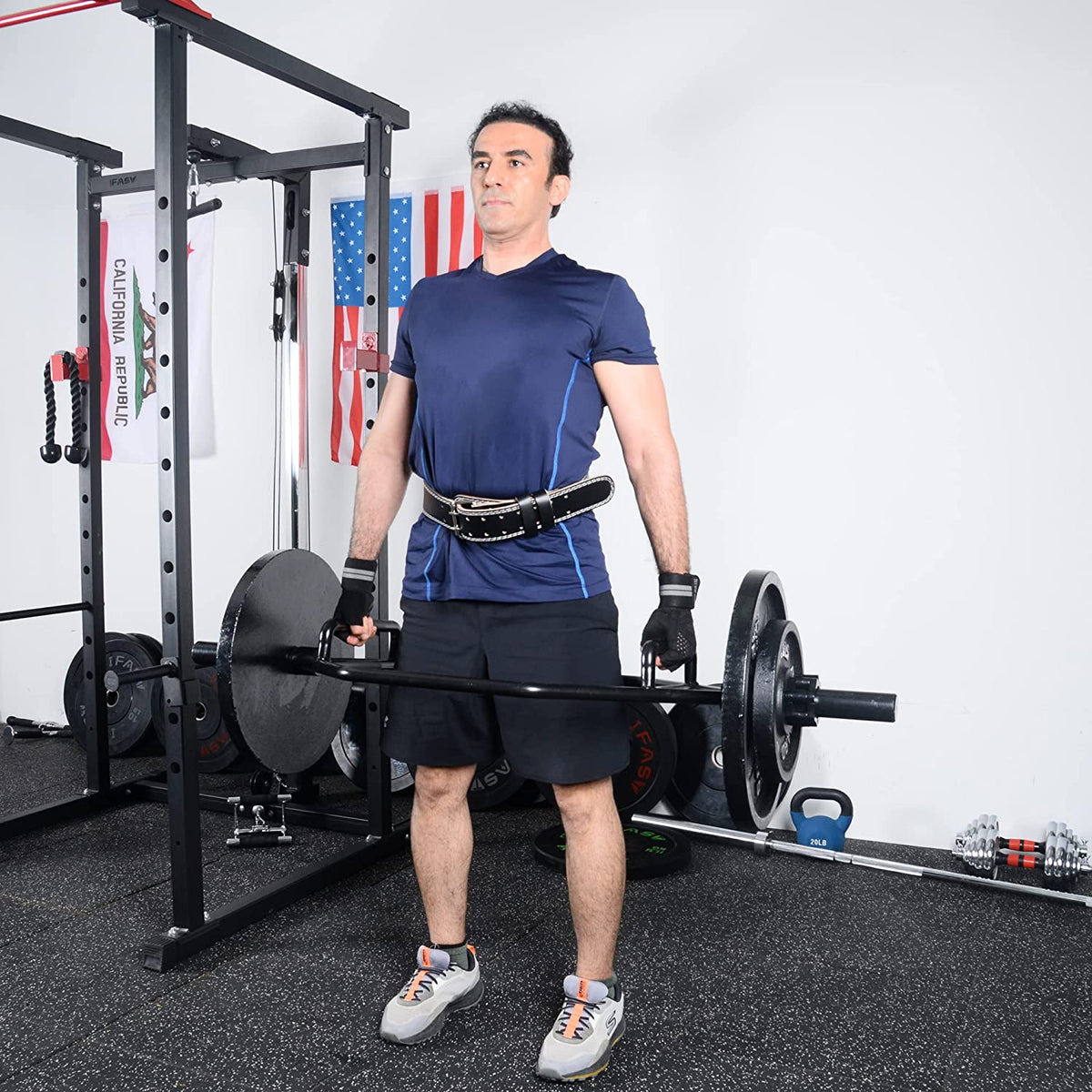 IFAST Olympic Hex Weight Bar With 1000-Pound Capacity